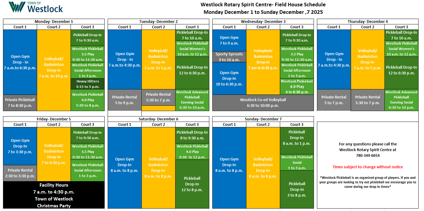 Westlock Rotary Spirit Centre | Town of Westlock