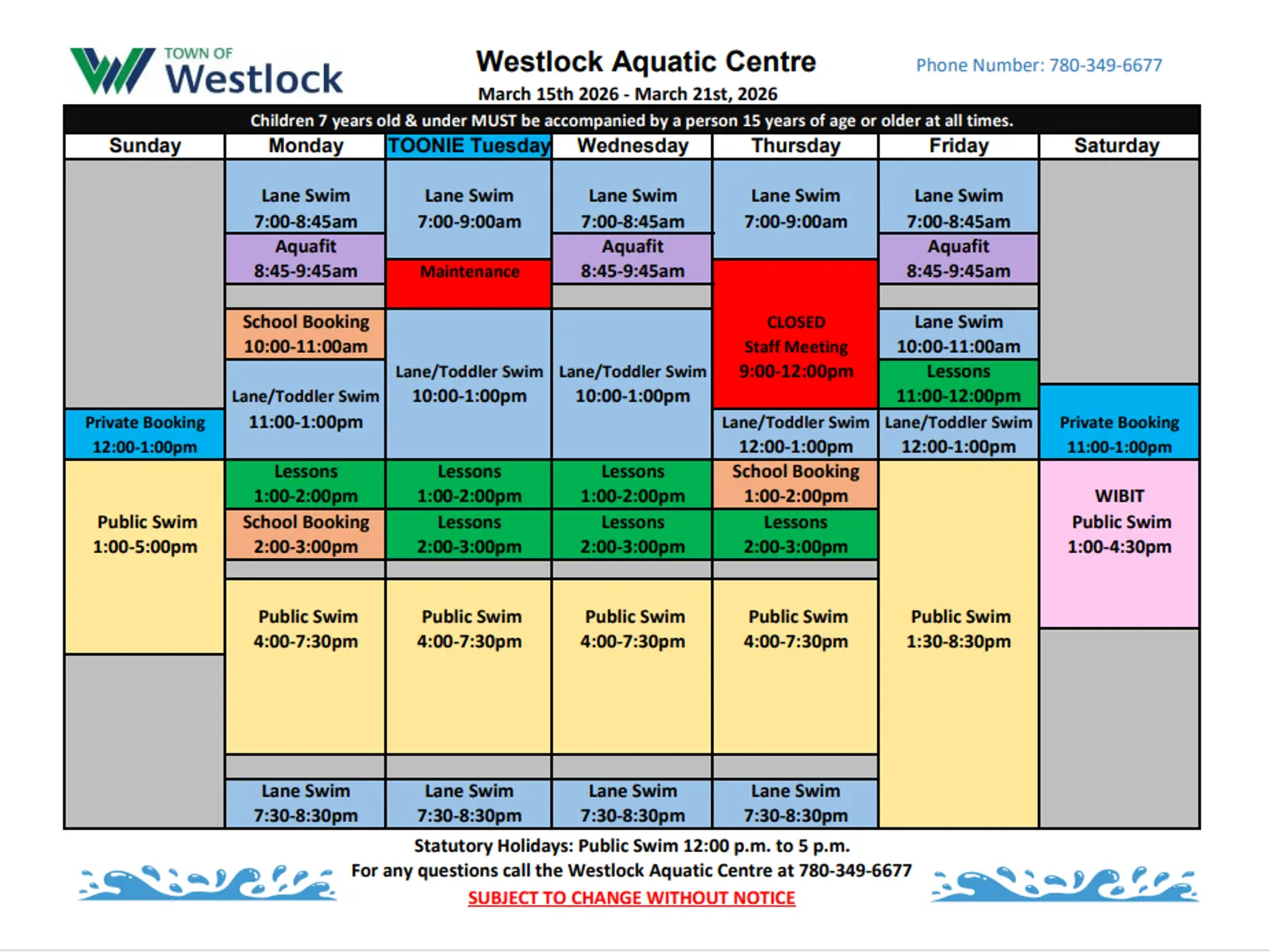 Westlock Aquatic Centre | Town of Westlock