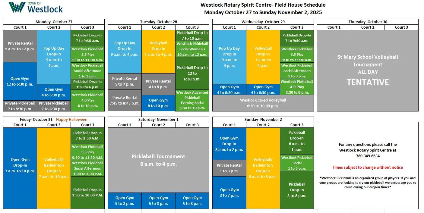Westlock Rotary Spirit Centre | Town of Westlock