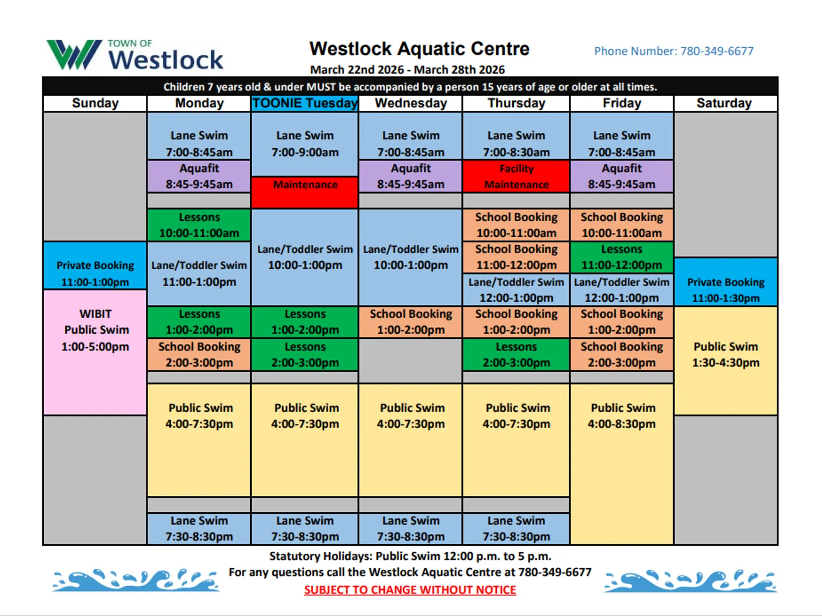 Westlock Aquatic Centre | Town of Westlock