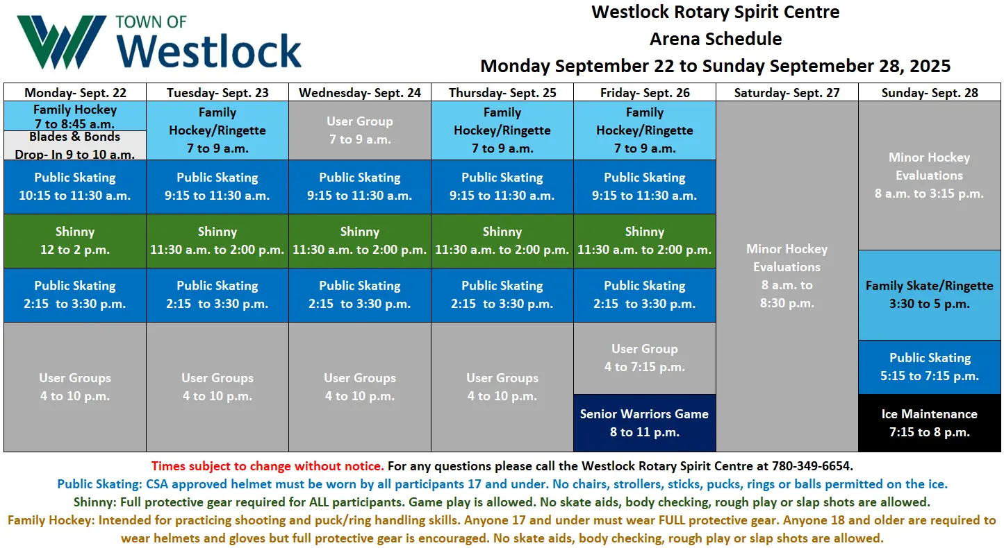 Westlock Rotary Spirit Centre | Town of Westlock